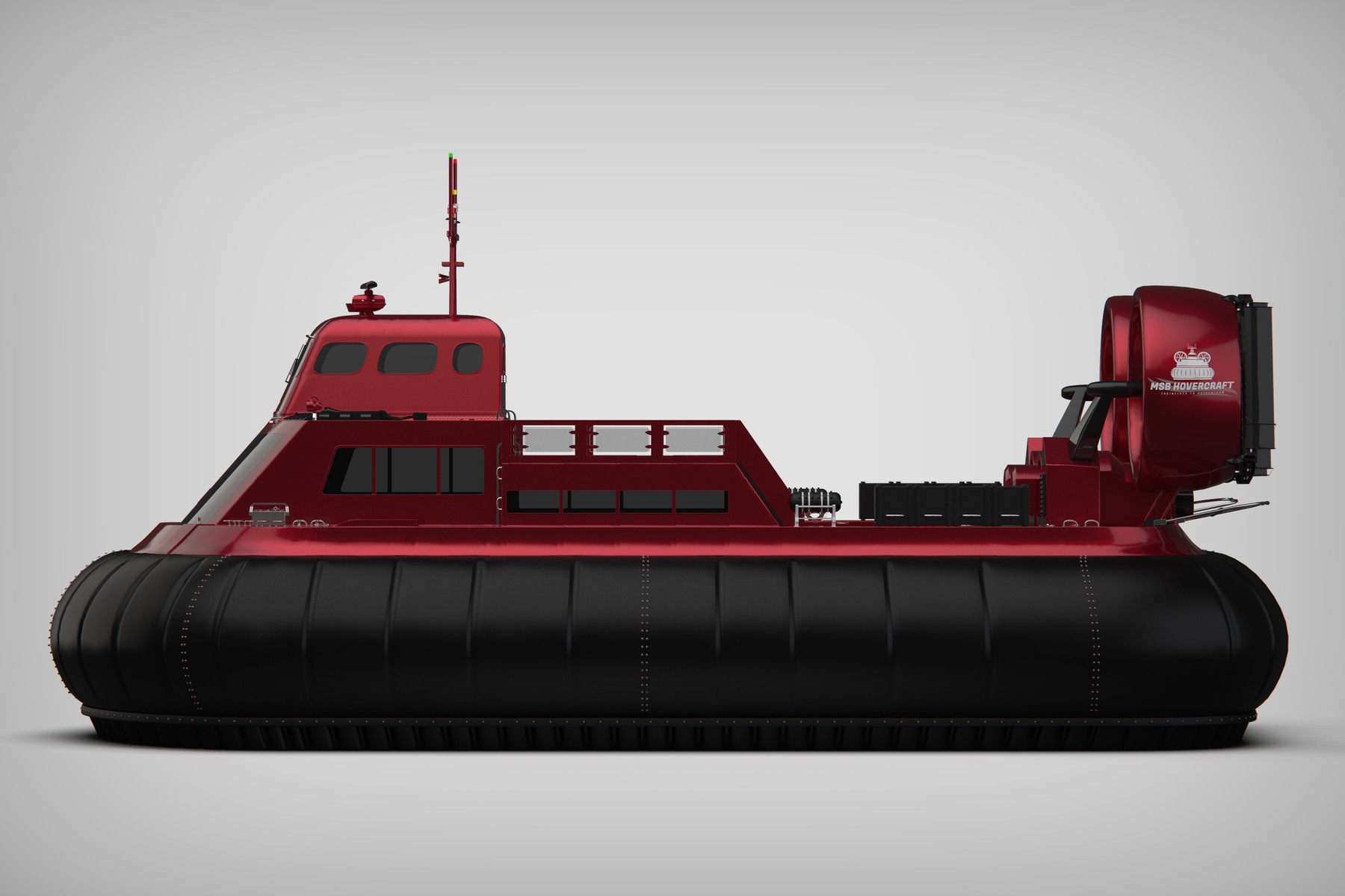 ArtStation - MSB Hovercraft | Game Assets